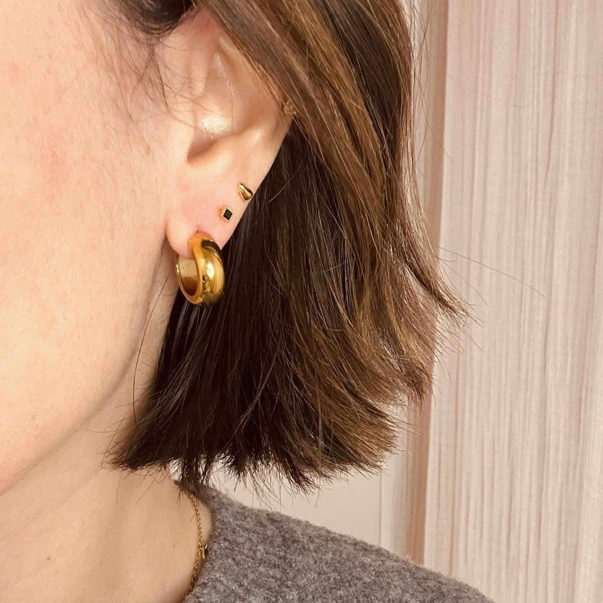 Everyday Grace Hoop Earrings – Little Nell Jewellery
