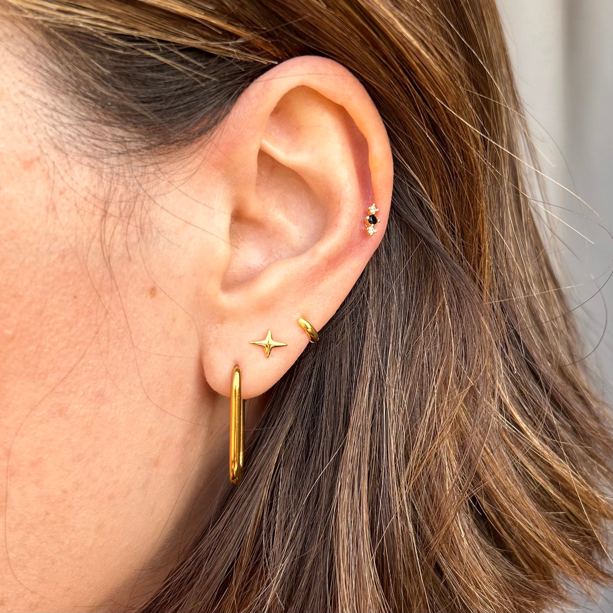 Micro Helix Hoop – Little Nell Jewellery