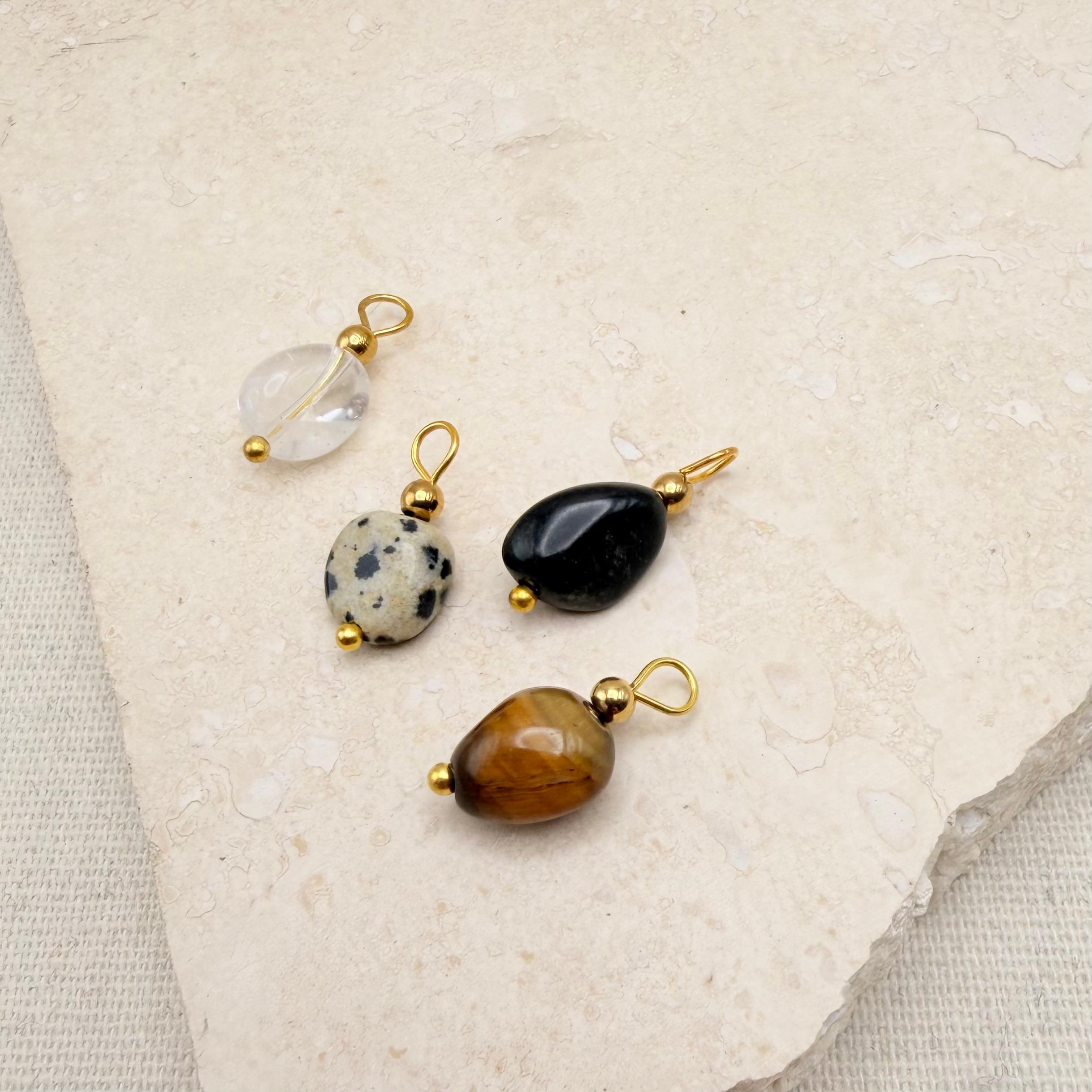 Everyday Natural Stone Charms – Little Nell Jewellery