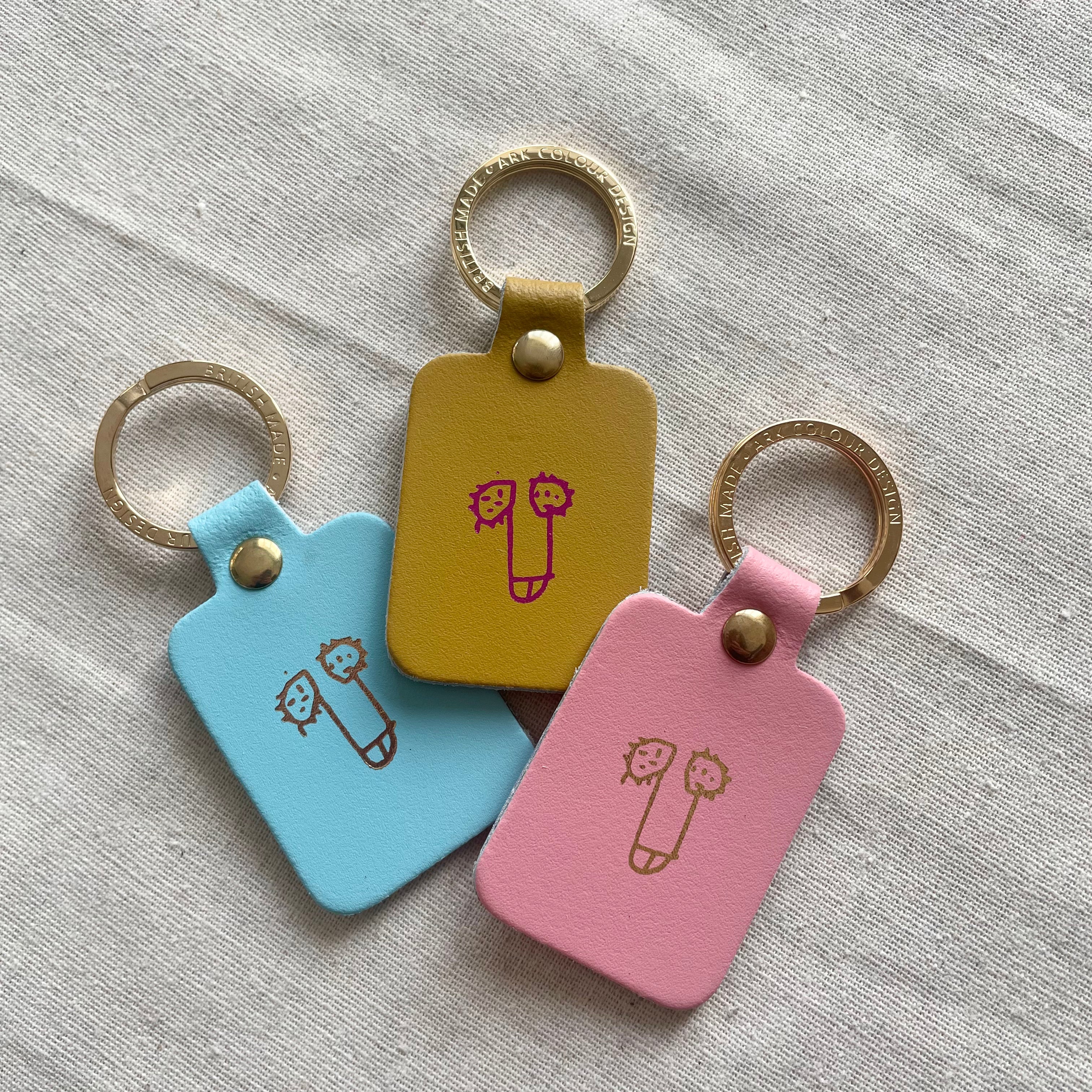Leather Willy Key Fob – Little Nell Jewellery